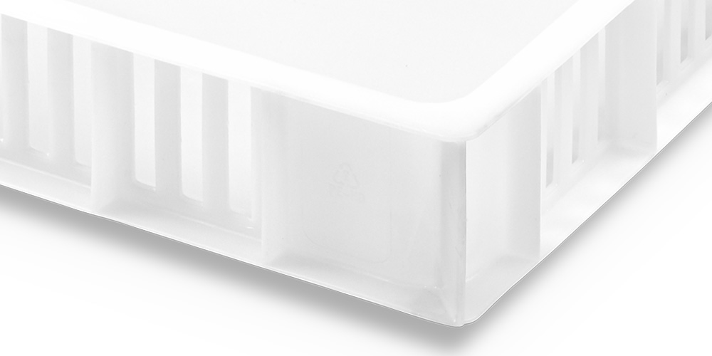 Euro Stackable Container with Perforated Walls and Solid Base 1794P ...